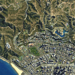 Grand Theft Auto V Térkép